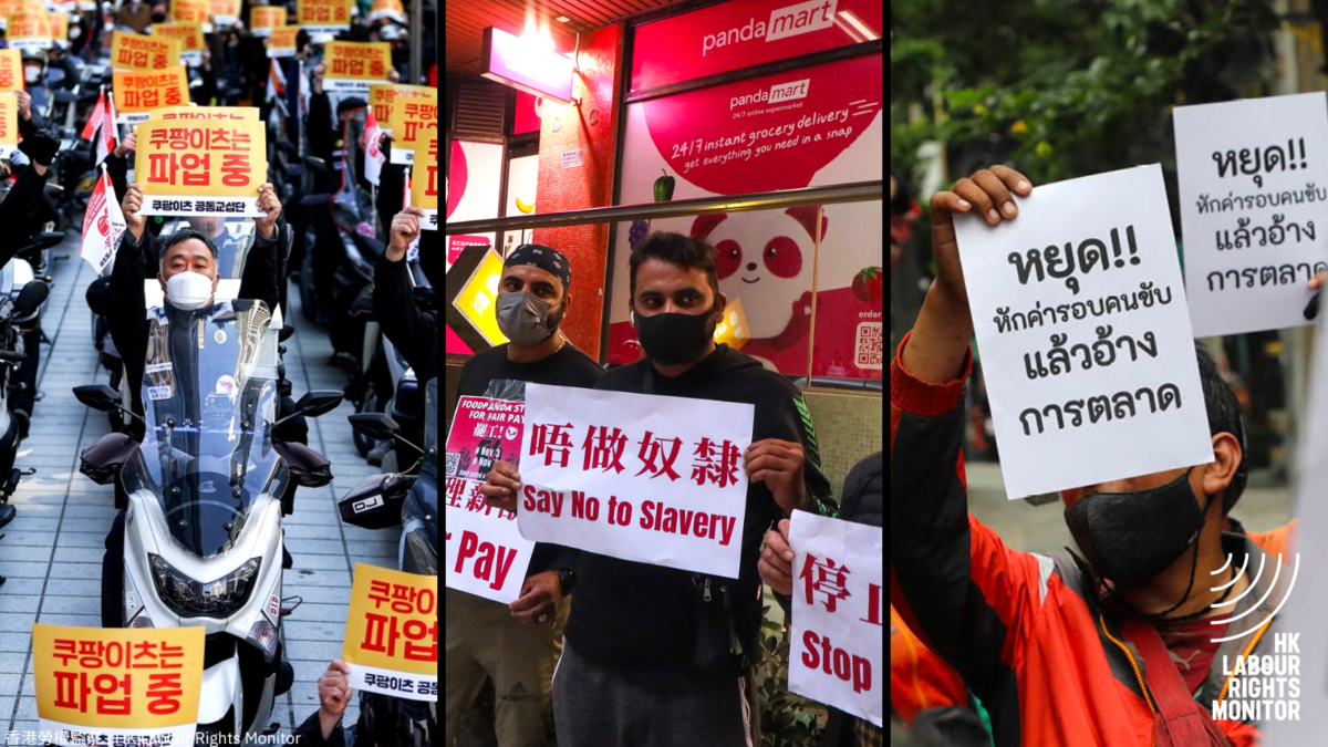 Platform Workers on Strike in South Korea, Hong Kong and Thailand: a ...